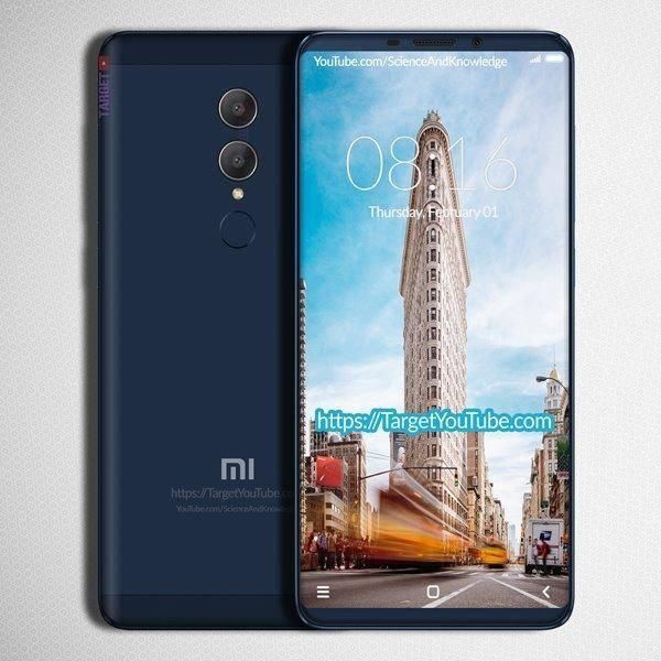 外媒曝红米 Note5外观图 屏占比竟超小米MIX 2?将称霸千元机? 在红米5红米5 Plus发布之后_易坊