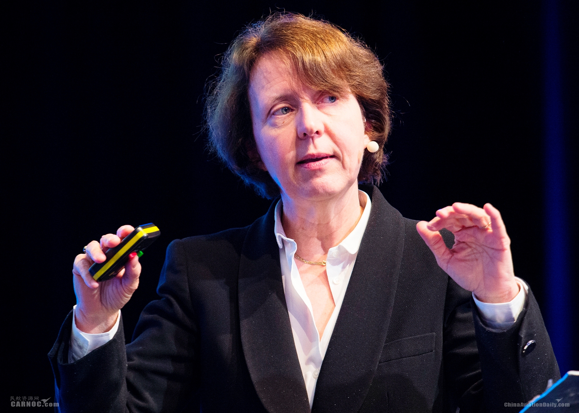 【SITA启动国际航空区块链沙箱| 图:SITA首席执行官芭芭拉·达利巴德女】__傻大方